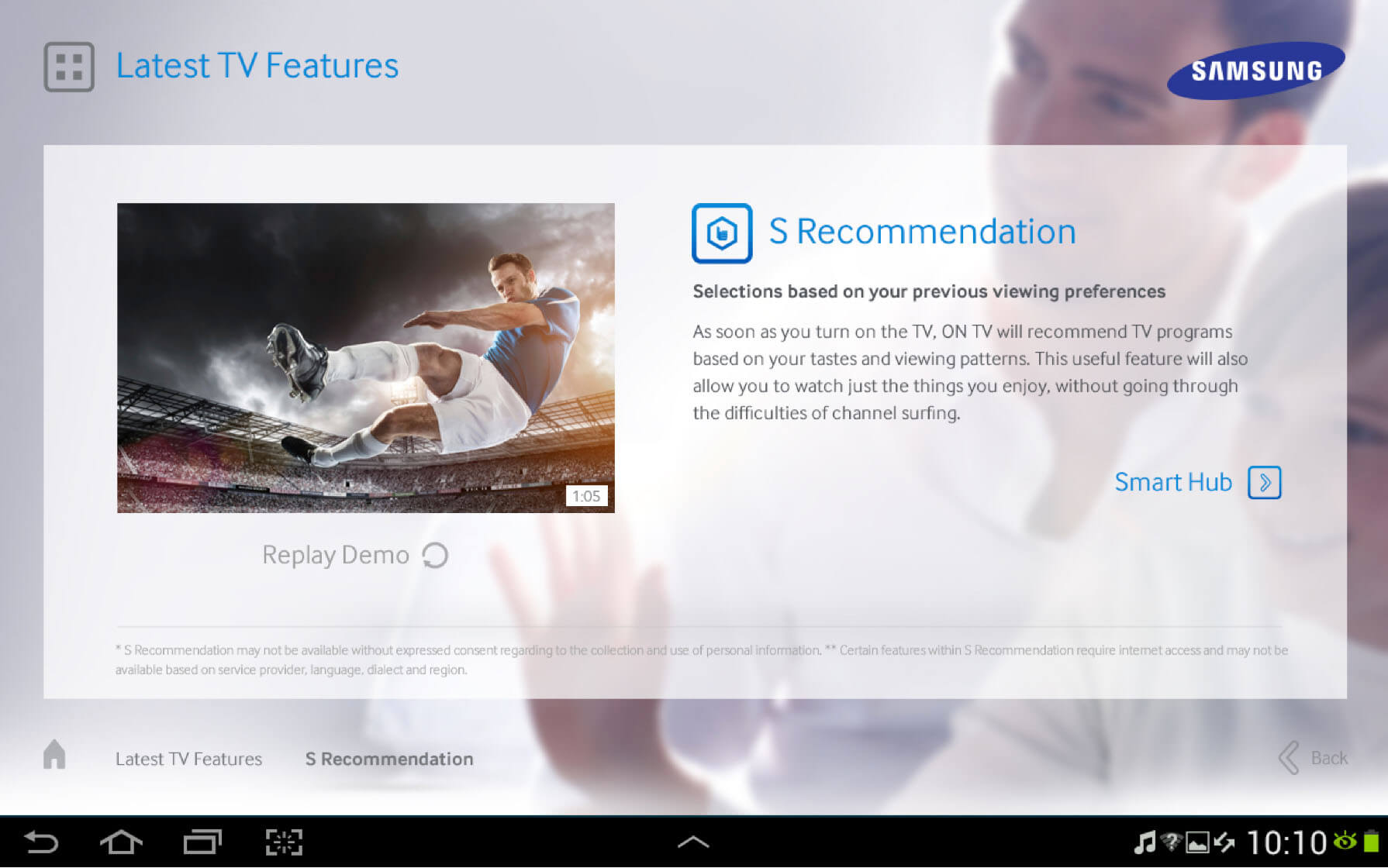Samsung product website – Frank Eelman Product Design